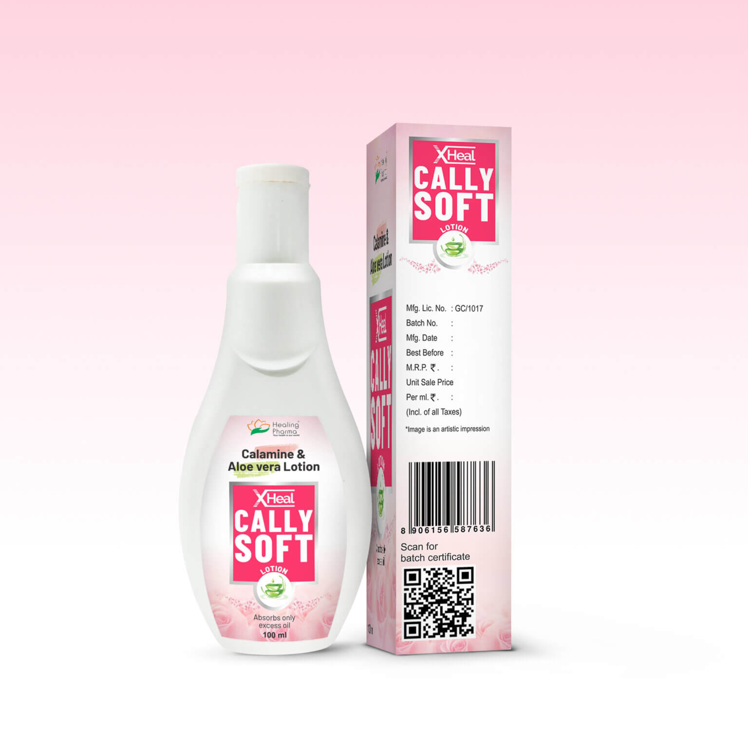 Buy Healing Pharma Xheal Cally Soft Lotion - Tafrepa